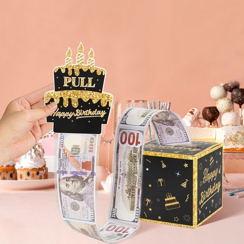 30pcs Birthday Surprise Money Gift Box Packaging Cash Drawer Gift Boxes ...