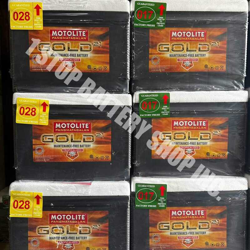 MOTOLITE Ns60 GOLD Maintenance Free Car Battery Ns60l 1Snf 1Sn B24l ...