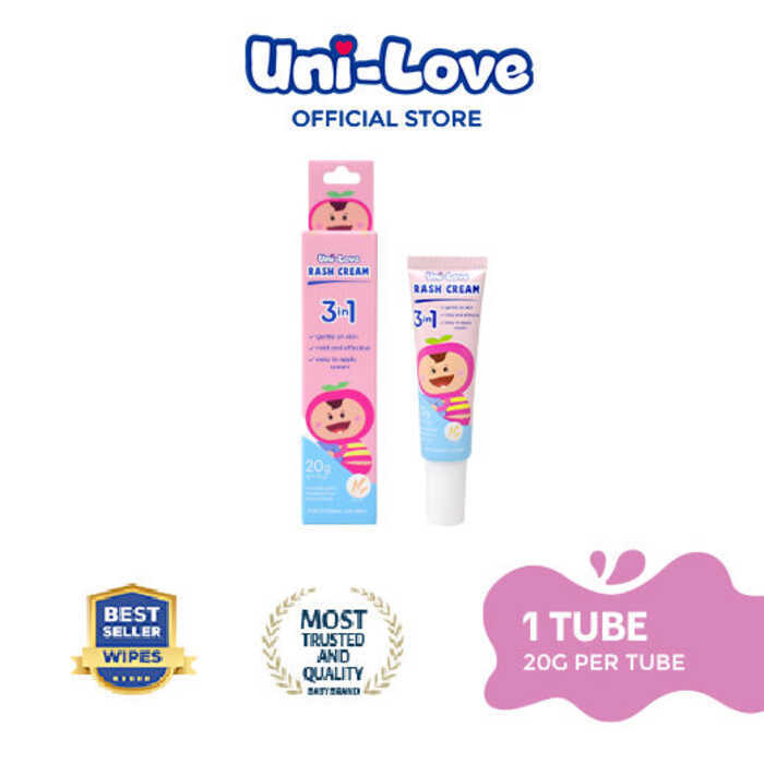 Unilove Rash Cream 20G Pack Of 1 5F9 | Shopee Philippines