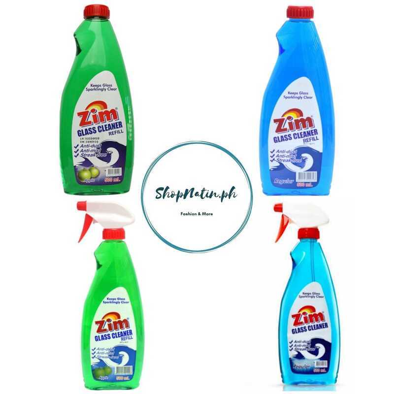 Zim Glass Cleaner Refill Apple Regular With Trigger Bottle Spray ...