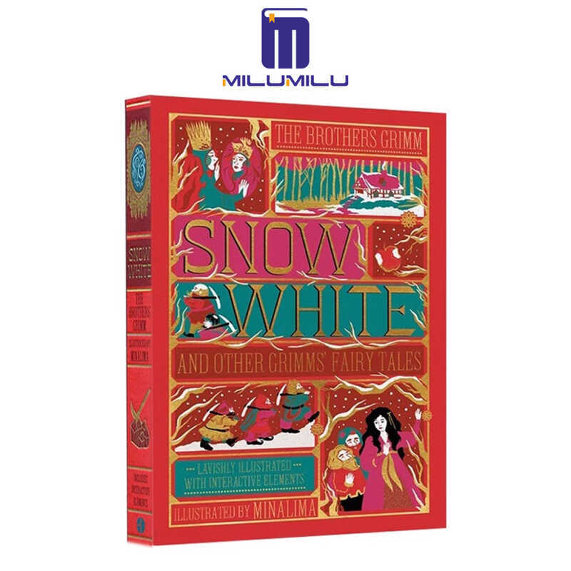Snow White Other Grimms' Fairy Tales (Minalima Edition): Illustrated ...