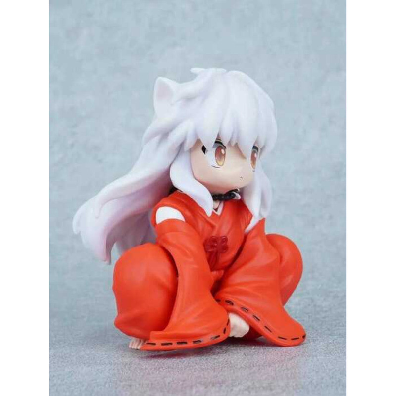 In Stock Anime Sesshomaru Yaksha Half-Demon Q Version Sitting Posture ...