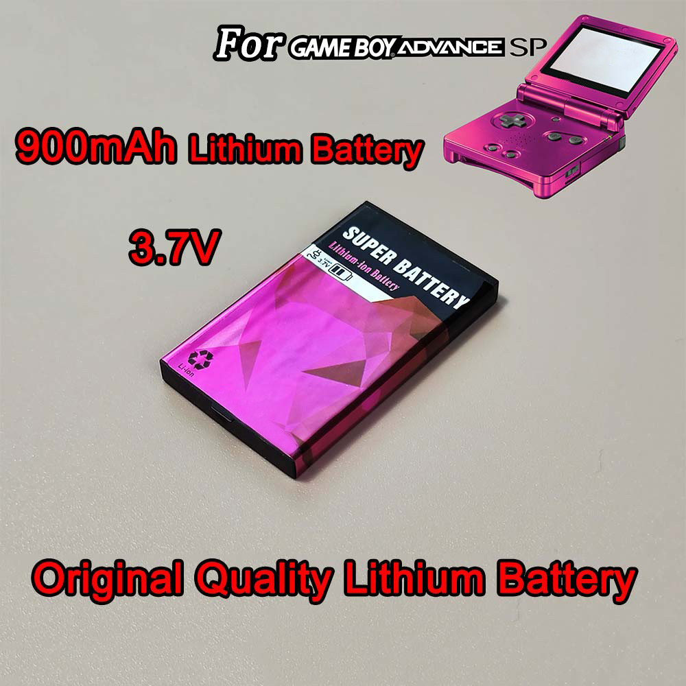 3.7v 900mah Rechargeable Lithium Battery For Gba Sp Nds Quality ...