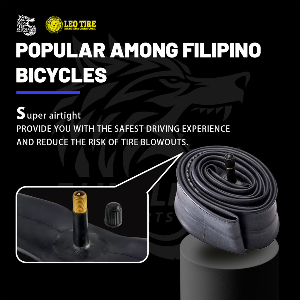⭐LEO TIRE BICYCLE INNER TUBE BIKE Interior Thickened Puncture Proof ...
