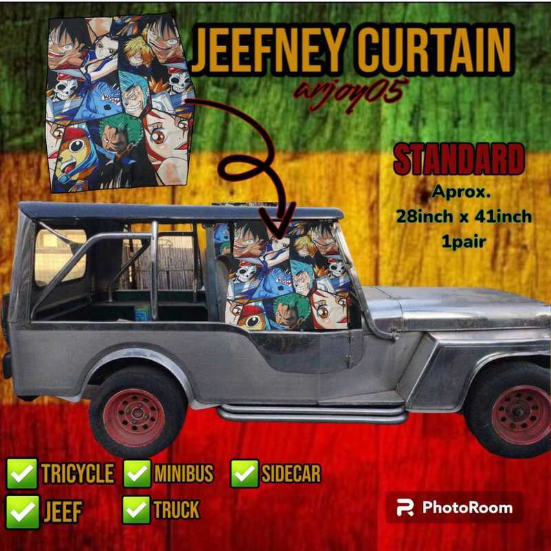CURTAIN FOR Jeefney/Tricycle/Owner/Sidecar/1Pair PER ORDER 3Eb | Shopee ...