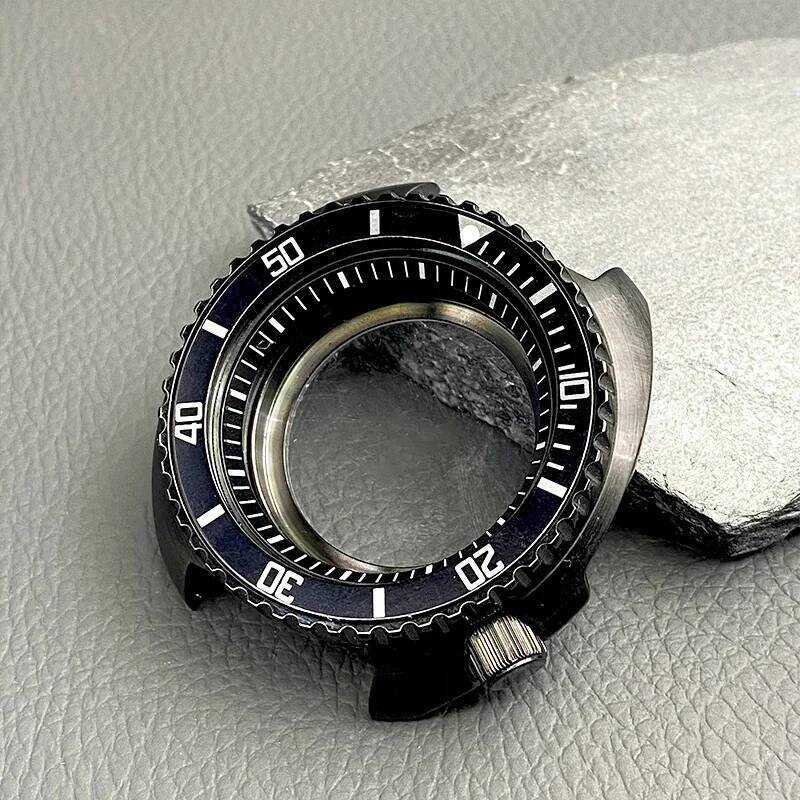 2 6105 3 6309 Abalone Turtle Case With Sapphire Glass Aluminum Bezel ...