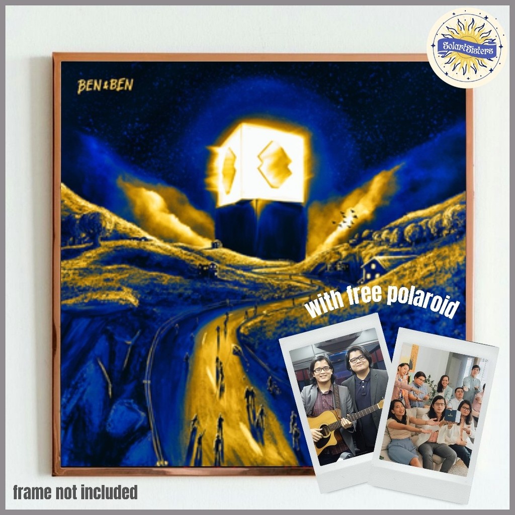 ∝ Ben and Ben square poster with free polaroid inspired waterproof ...