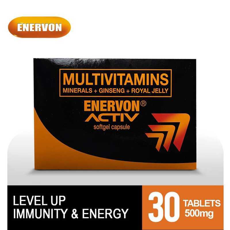 Enervon Multivitamins Activ 30S F09 3 728 | Shopee Philippines