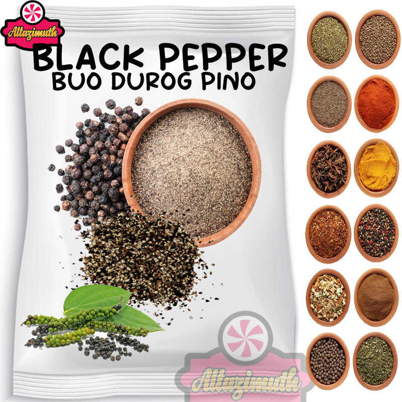 Black Pepper 1/2 Kilo White 500G Kg Whole / Buo Cracked Durog Ground ...