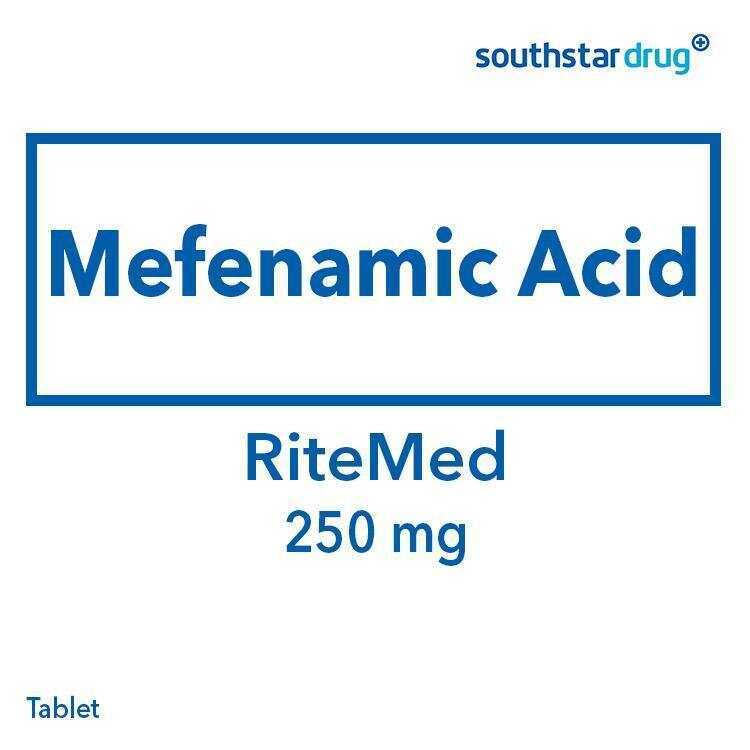 Ritemed Mefenamic 250 Mg Tablet 20S C99 9e | Shopee Philippines