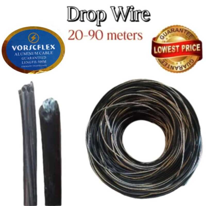 COD Wiremax Local Made Duplex Drop Wire ACSR Service 6/7 14Mm X 20-100 ...