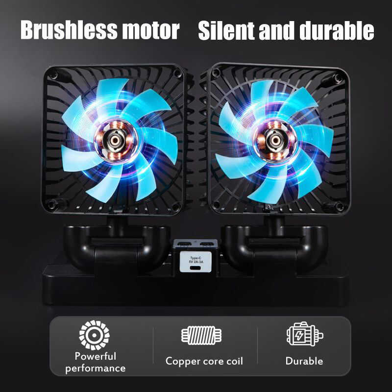 Solar Electric Fan Car Electric Fan Solar Car Fan With Panel Dual Fans ...