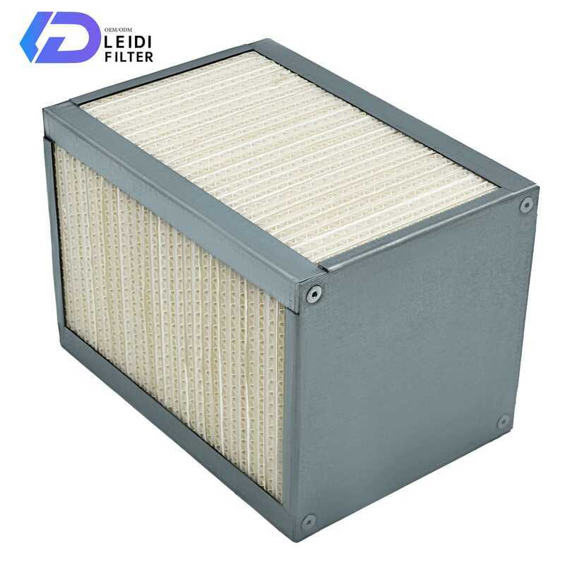 Best-Selling Galvanized Frame Ventilation Filter 99.9% H14 HEPA Filter ...