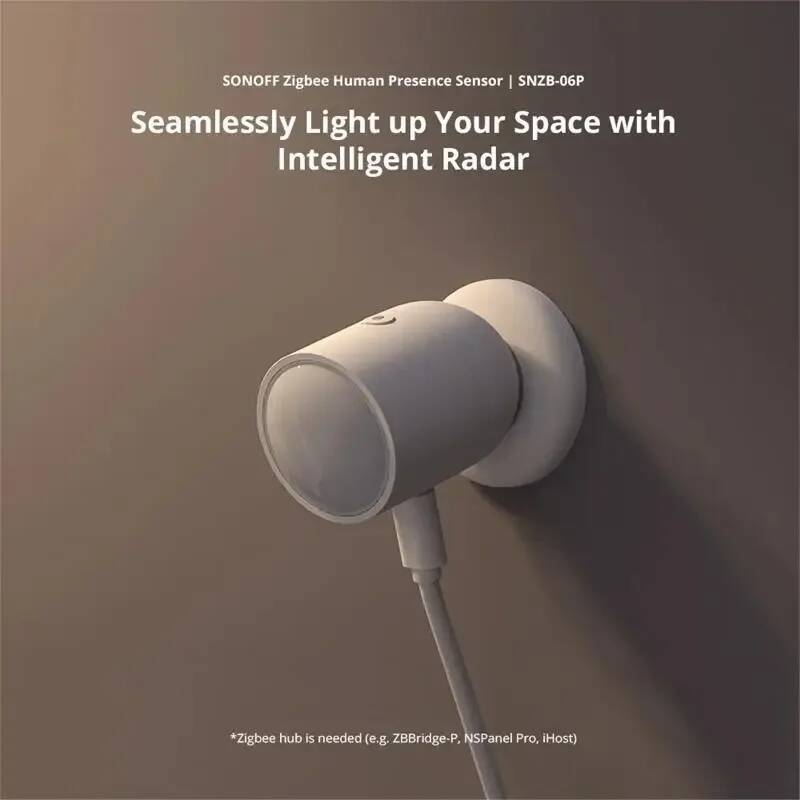 SNZB SONOFF 06P Zigbee Human Presence Sonoff Monitor Sensor SNZB-06P ...