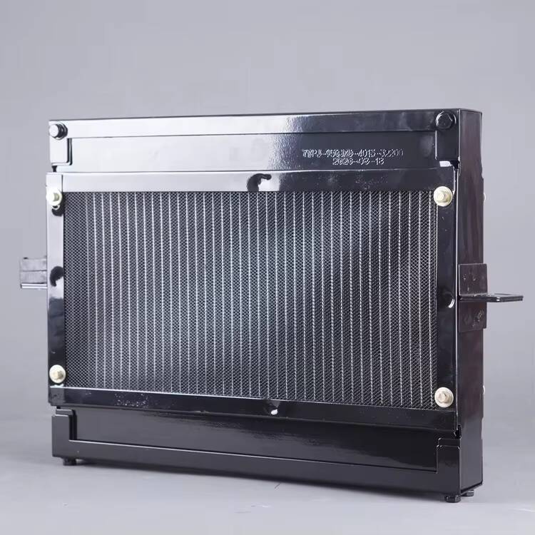 High Density Aluminum Fin Tractor Radiator| Impact-resistant and rust ...