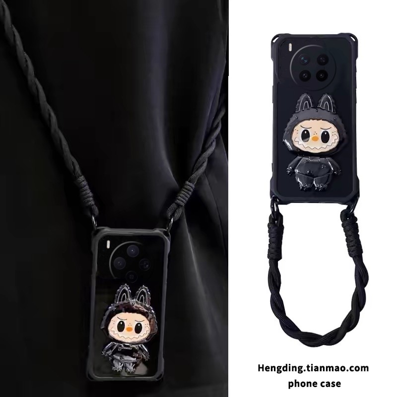 Casing for VIVO X300 5G / VIVO X300 Pro 5G Fashion LABUBU Mirror ...