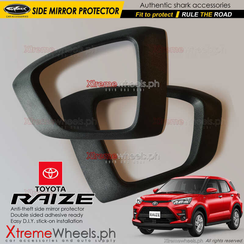 Toyota Raize E G Turbo 2022-2026 Shark Side Mirror Protector Raize ...