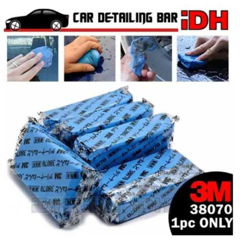 Clay 38070 Car Detailing Claybar Wash 3M Car Magic Clay Blue Bar ...