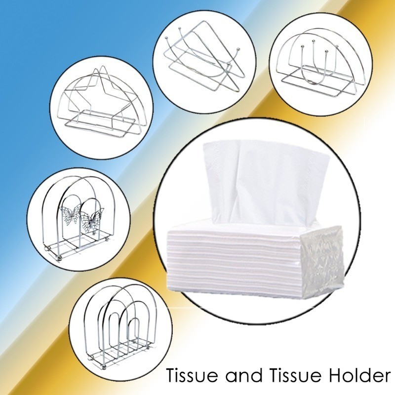 Stainless Steel Tissue Holder for Restaurant Hotel | Shopee Philippines