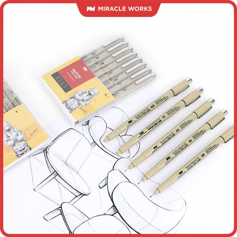 MW 3/5/8/9/10/12 Pcs Sakura Pigma Micron Pen Set Detail Drawing ...