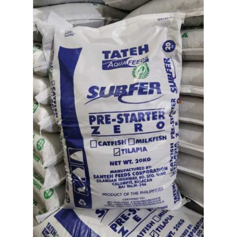 Tateh Aquafeeds Surfer Pre-Starter Zero 1Kg Tilapia Catfish Milkfish ...