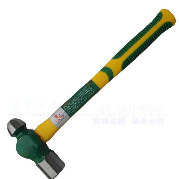 Power Lion Tools Fiberglass Round TPR Coated Handle Head Spherical ...