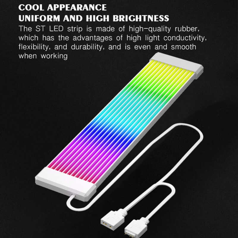 5V 3Pin ARGB Sync PC Cables 8Pin 24Pin PSU RGB Cable Extensions ...