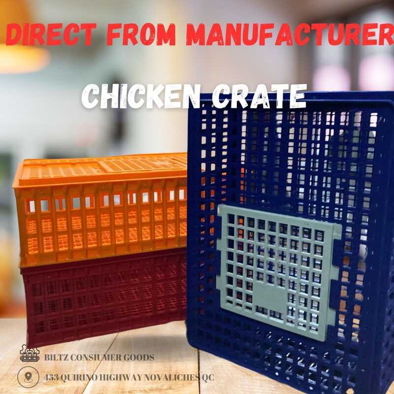 LIVE CHICKEN CRATE PLASTIC TRANSPOSTATION Crate-Lcc 4Bc | Shopee ...