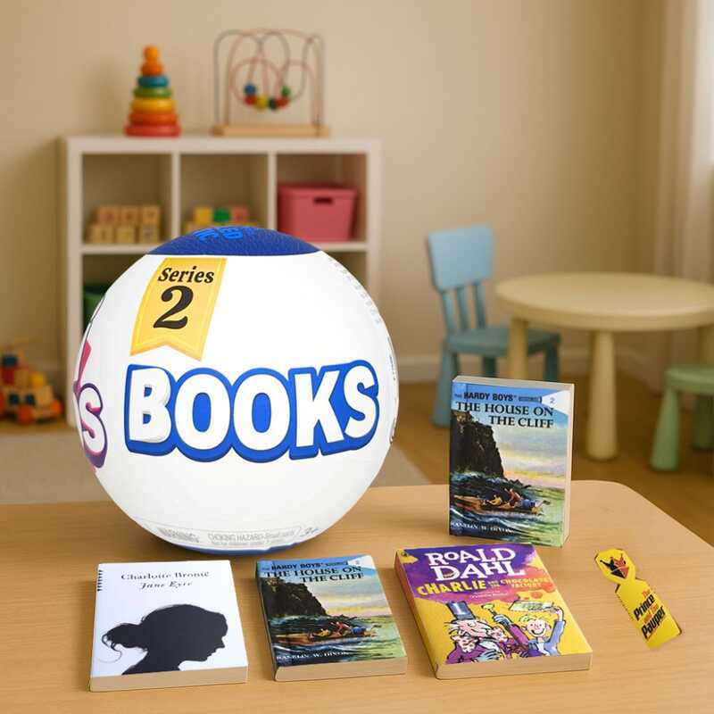 Zuru Mini Brands Book Ball Series 2 - Collectible Action Figures ...