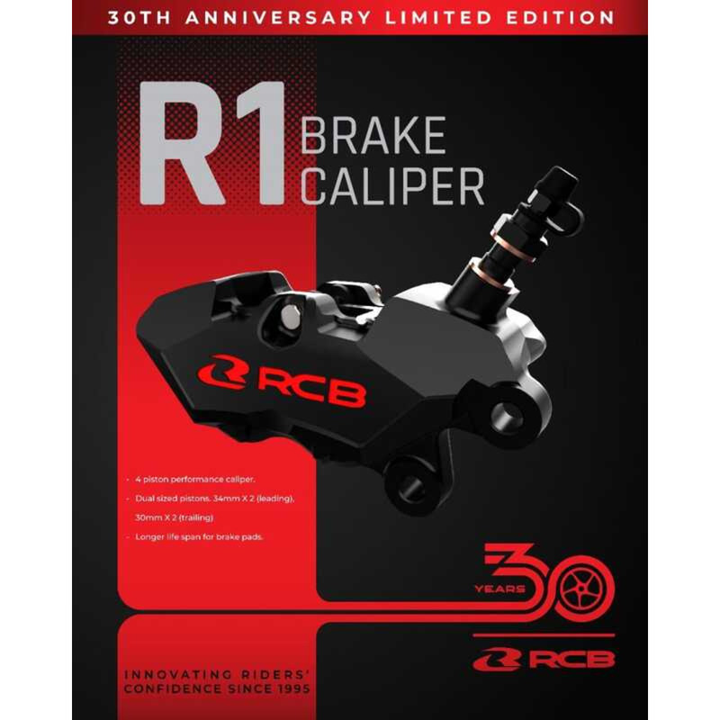 NEW RCB 30Th Limited Edition R1 CNC CALIPER UNIVERSAL Right Hand | Left ...