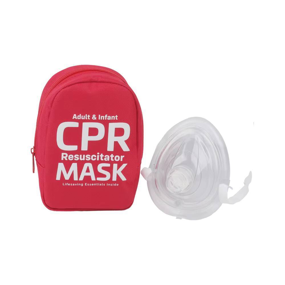 Portable Adult and Infant CPR Breathing Mask Emergency Medical Science ...