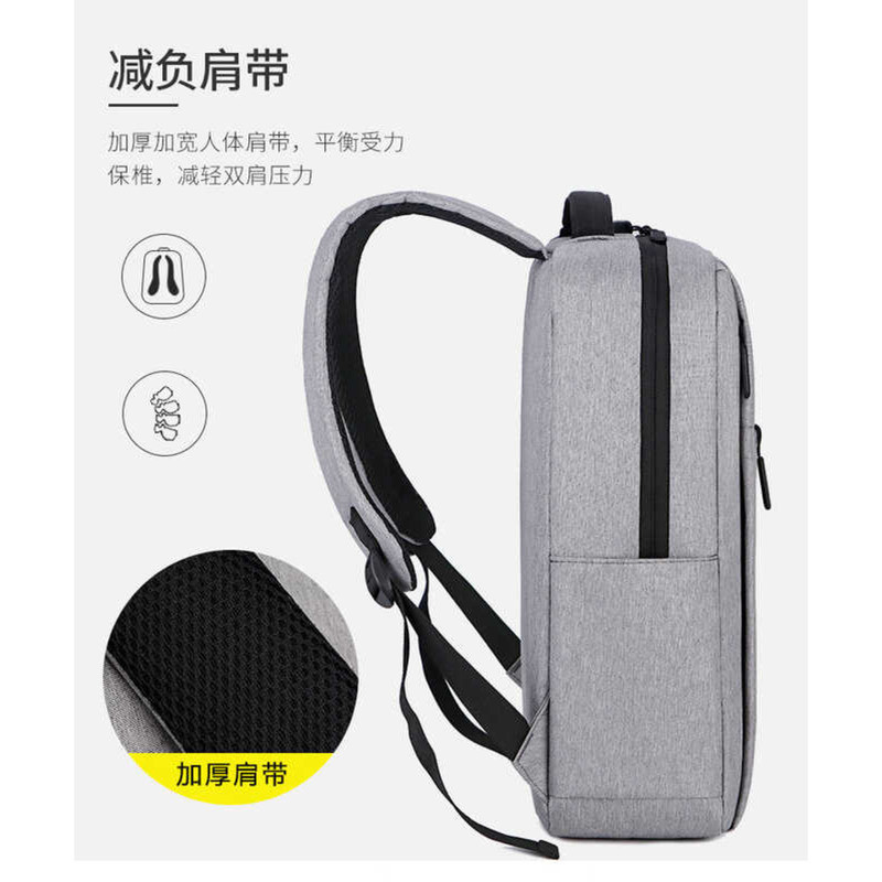 Shopee Men's High-End Travel Backpack Laptop Bag Large Capacity ...
