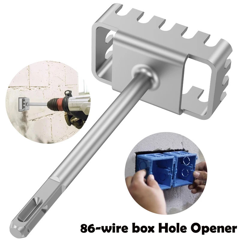 Square Hole cutter for 86-type electrical boxs, lotting tool, electric ...