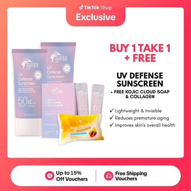 [FDA APPROVED] BUY TAKE UV Defense Sunscreen SPF50+ with Free 1 ...