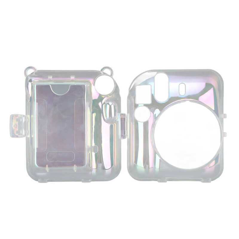 Clear Case For Fujifilm Instax Mini 12 PC Transparent Colorful Instant ...