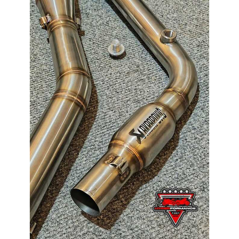 YAMAHA R15m R15 V3 /Xsr155 / M15 AKRAPOVIC Muffler Exhaust Pipe 9F9 ...