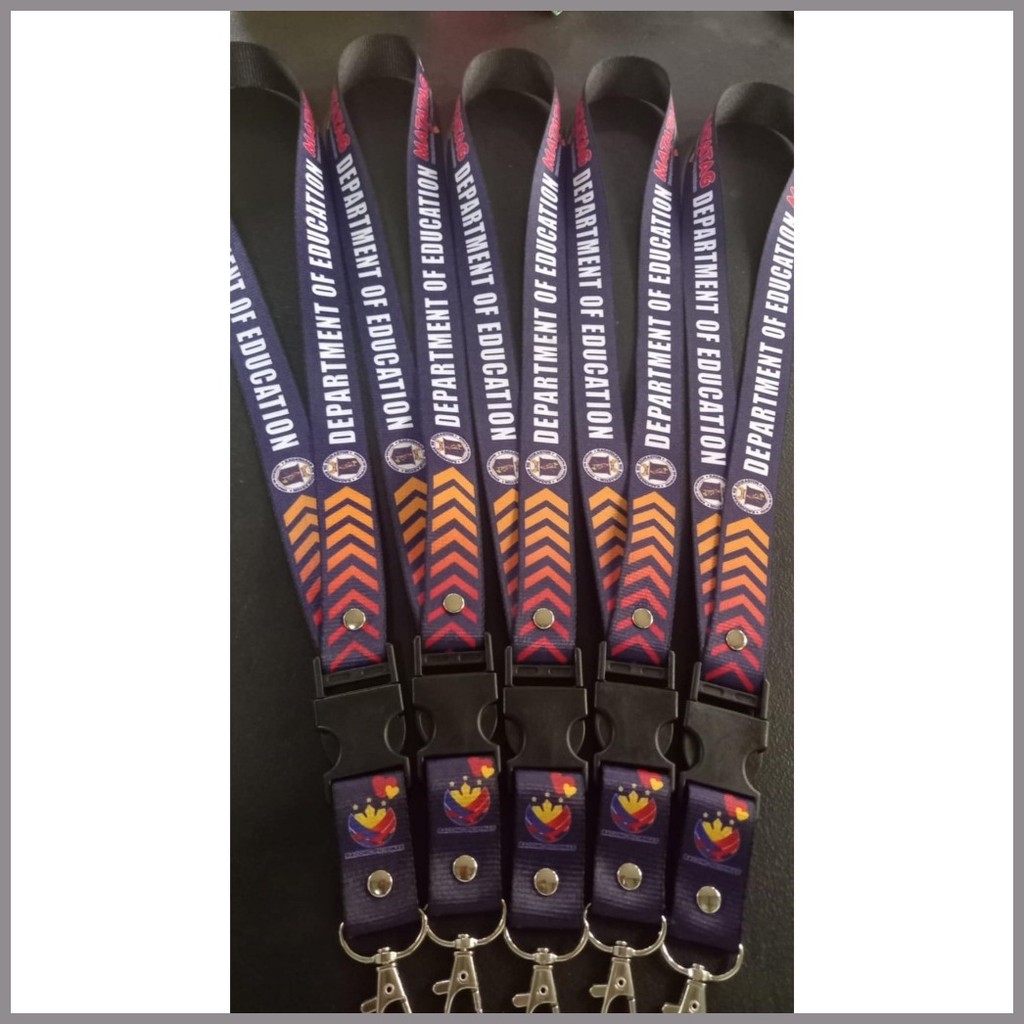 ↓ DepEd Matatag School Id Lace lanyard sling Id Cord1 inch | Shopee ...