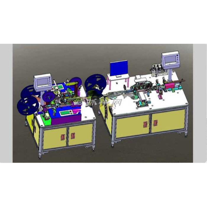 Connector Forming and Taping Integrated 3D Drawing Printing SW Model ...