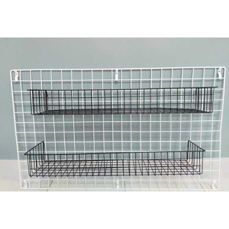 Open End Wire 28 Inches Hanging Basket Display Rack Organizer For ...