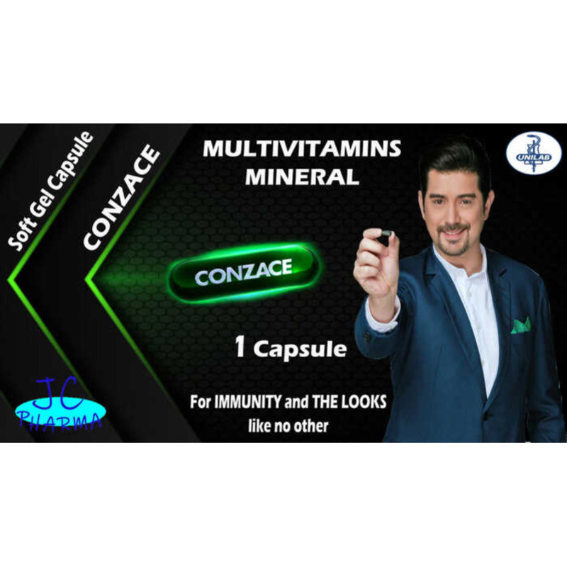 AUTHENTIC MULTIVITAMINS MINERAL CONZACE - TINGI PACK OF 1 CAPSULE ...