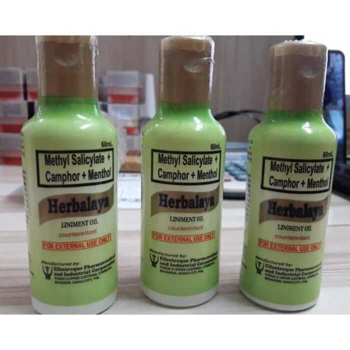 Herbalaya Liniment Oil Authentic Be3 | Shopee Philippines