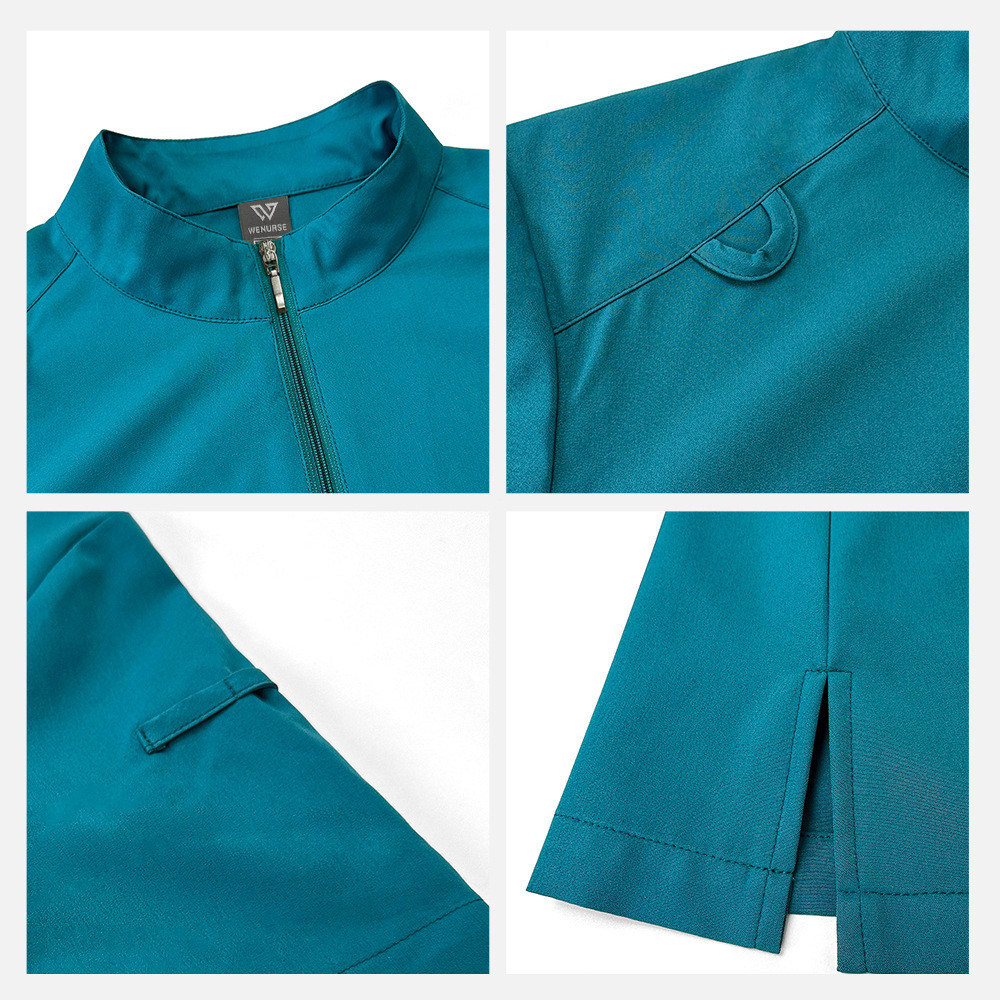 【Shirt only】Surgical Uniforms Woman Man Scrub Set Medical Nurse Beauty ...