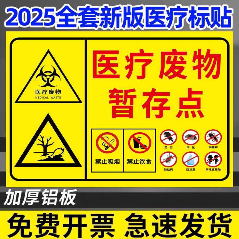 Room Signage Set 2025 Edition Medical Temporary New National Standard ...