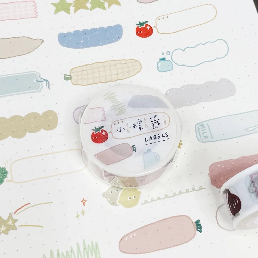 Bon Bon Stickers - Little Labels Washi Tape | Shopee Philippines