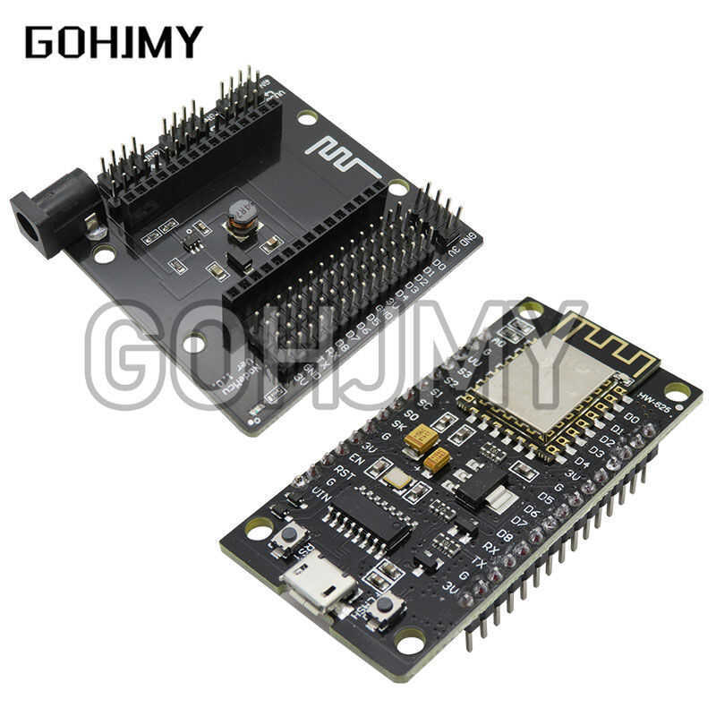 Node MCU Development Kit V3 Ch340 Nodemcu + Motor Shield Wifi Esp8266 ...