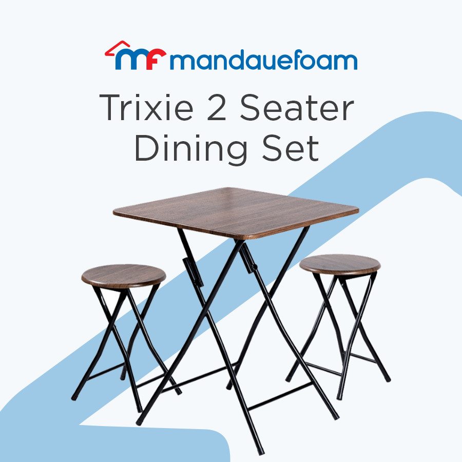 Mandaue Foam Trixie 2 Seater Dining Set | Shopee Philippines