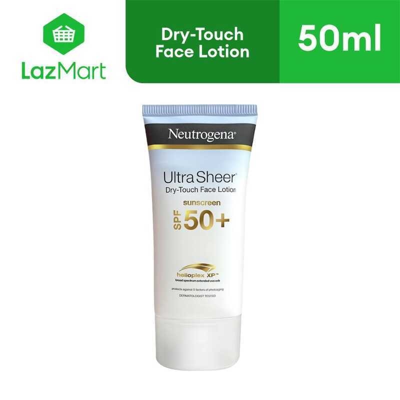 Neutrogena Ultra Sheer Dry-Touch Face Sunscreen Spf50 50Ml B73 | Shopee ...