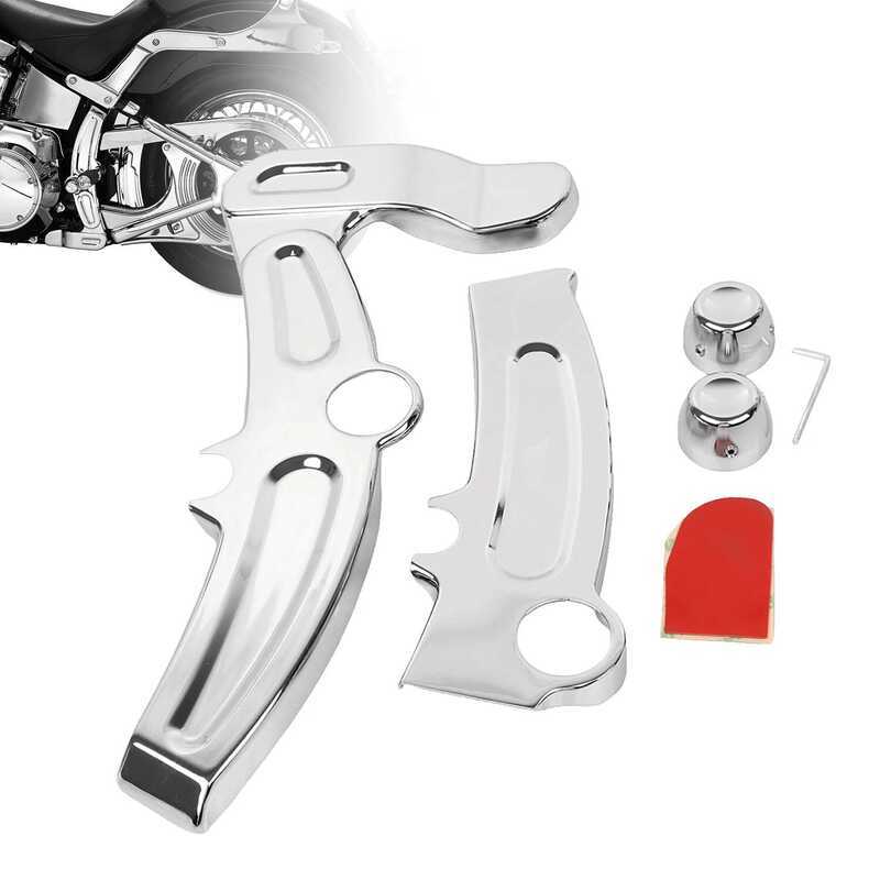 Chrome Motorcycle Boomerang Frame Covers 2008-2017 For Harley Heritage ...