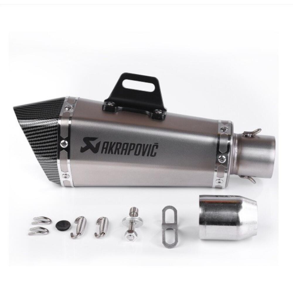 Motorcycle Exhaust Pipe Muffler Hexagonal Cone-shaped Muffler For Large ...