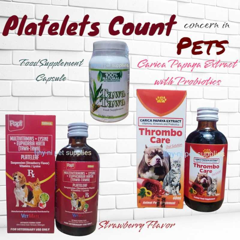 Platelets Count Concern In Pet Dogs And Cats| Thrombo Care Oral ...